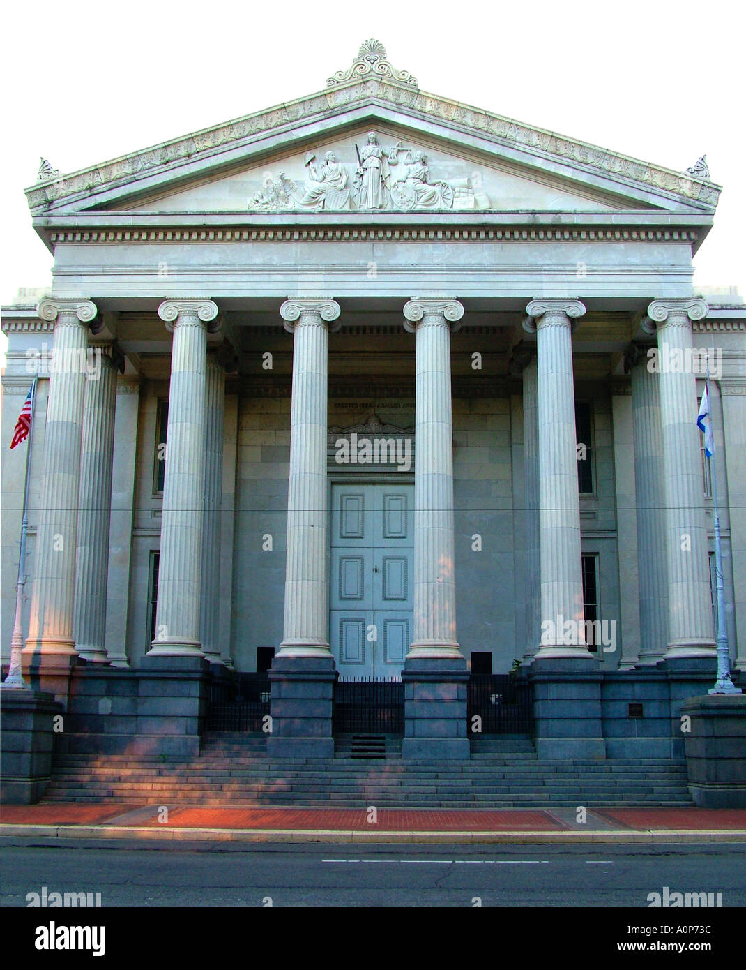 Greco roman style building New Orleans Louisiana USA Stock Photo - Alamy