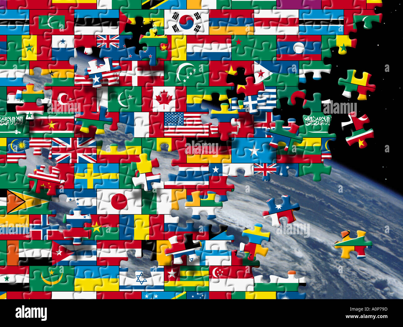 Satellite view of earth hi-res stock photography and images - Alamy