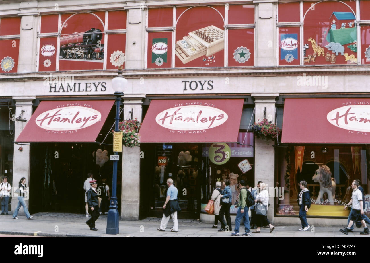 Hamleys Toy shop Regent Street West End London England UK Europe Stock ...