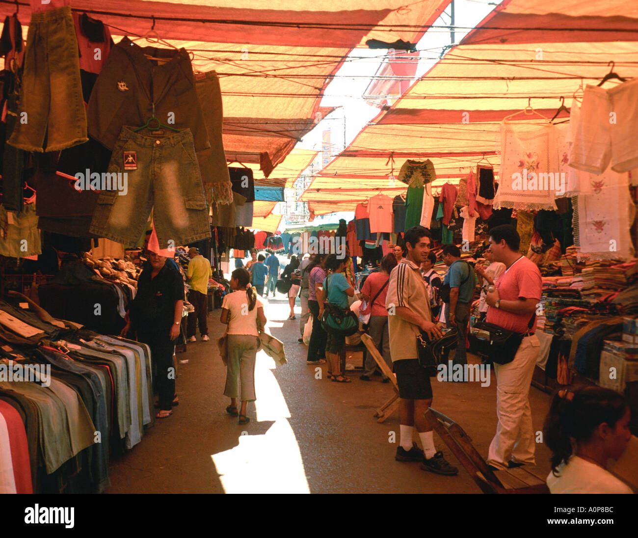 street market at Cuidad del Este Paraguay South America Stock Photo - Alamy