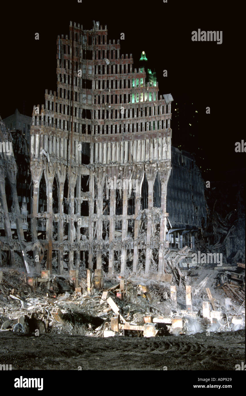 World trade center debris hi-res stock photography and images - Alamy