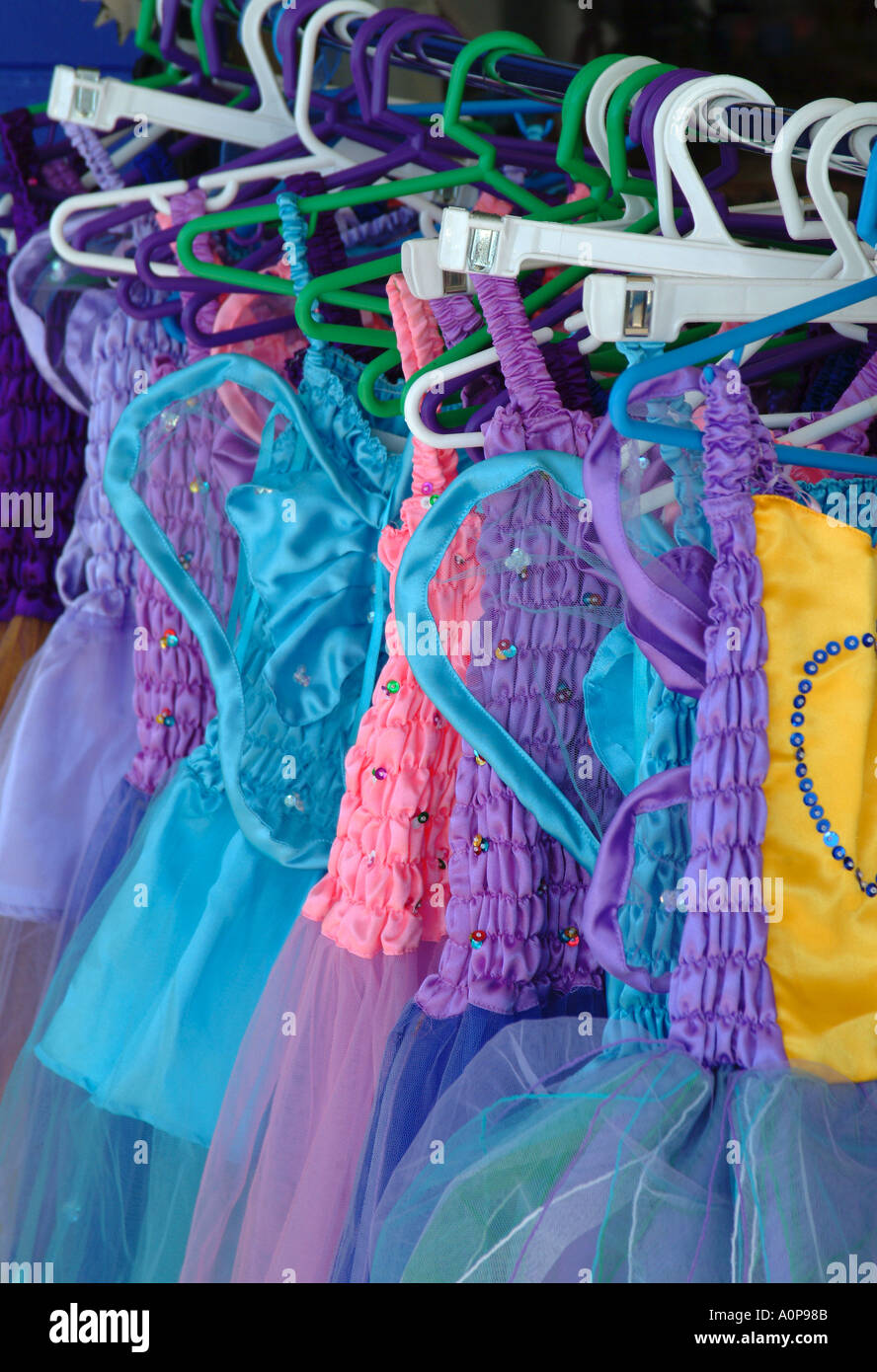 Girls clothes on rack hi-res stock photography and images - Alamy