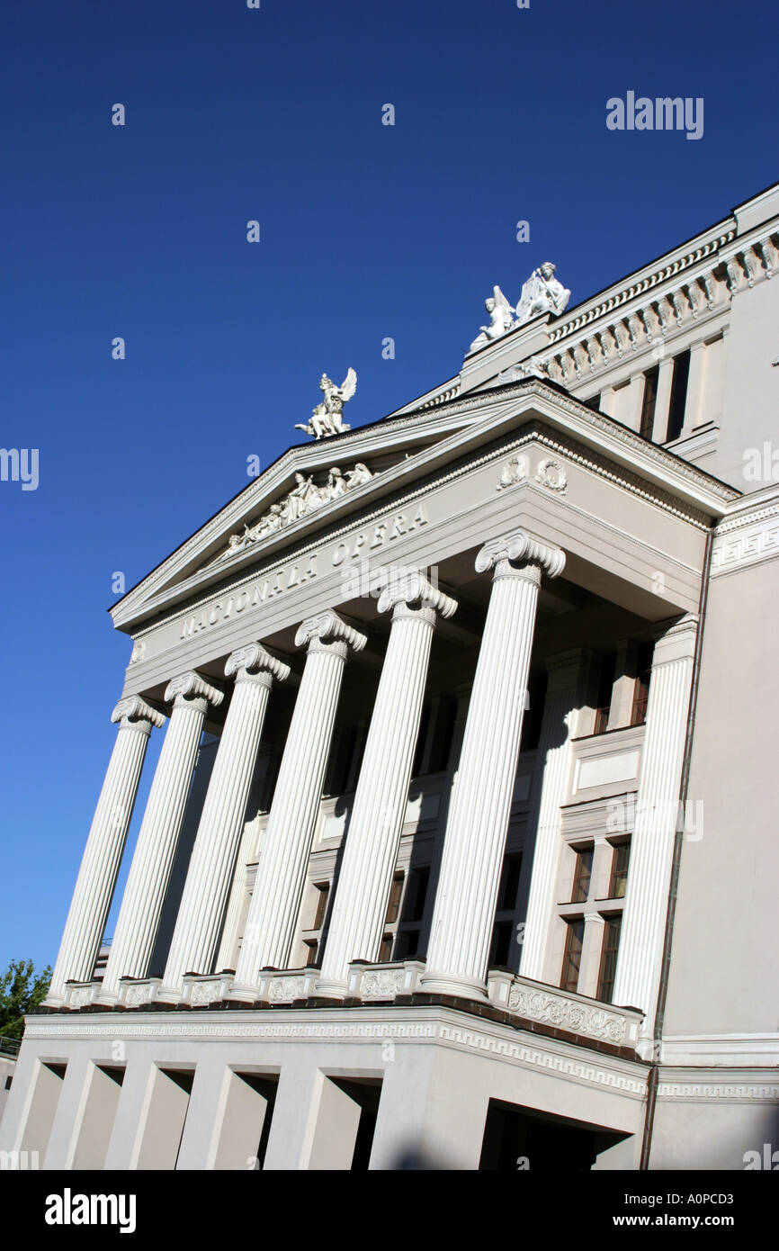 The National Opera House in Riga Latvia Stock Photo - Alamy