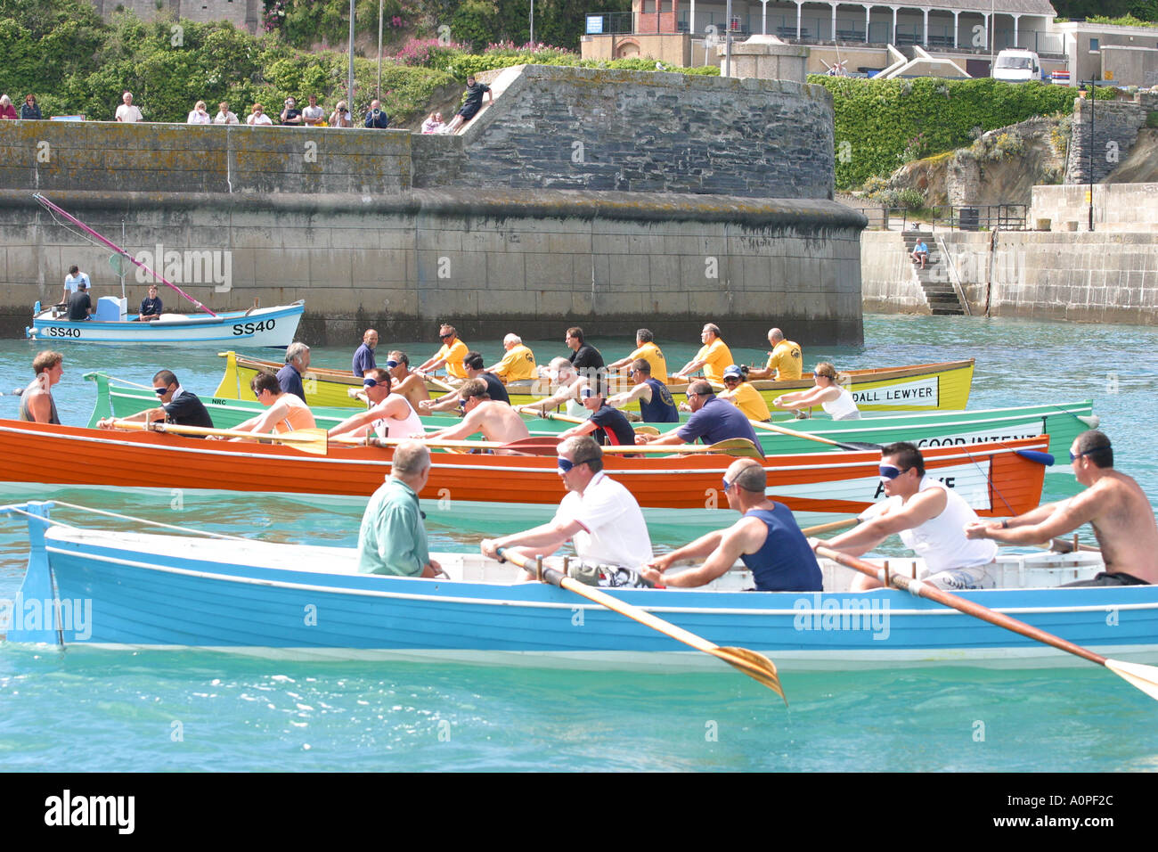 Cornwall Rowing Association for the Blind CRAB race against blindfolded ...
