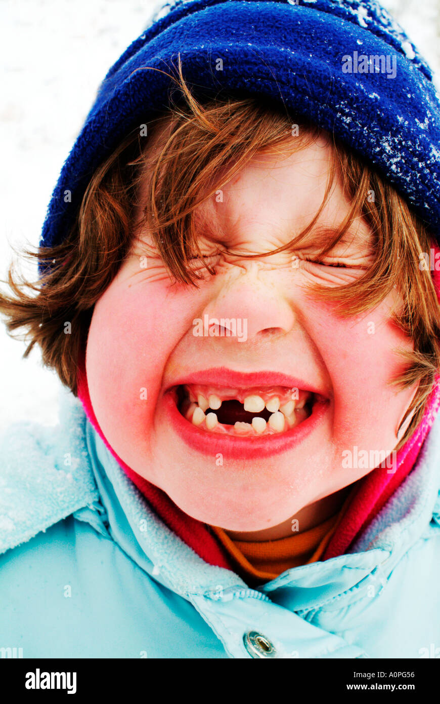 Wide grinning mouth hi-res stock photography and images - Alamy