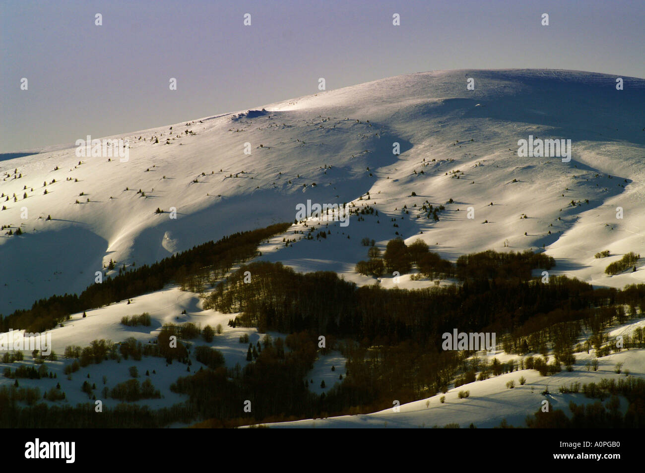 Mt Ploska in winter, Slovakia Stock Photo - Alamy
