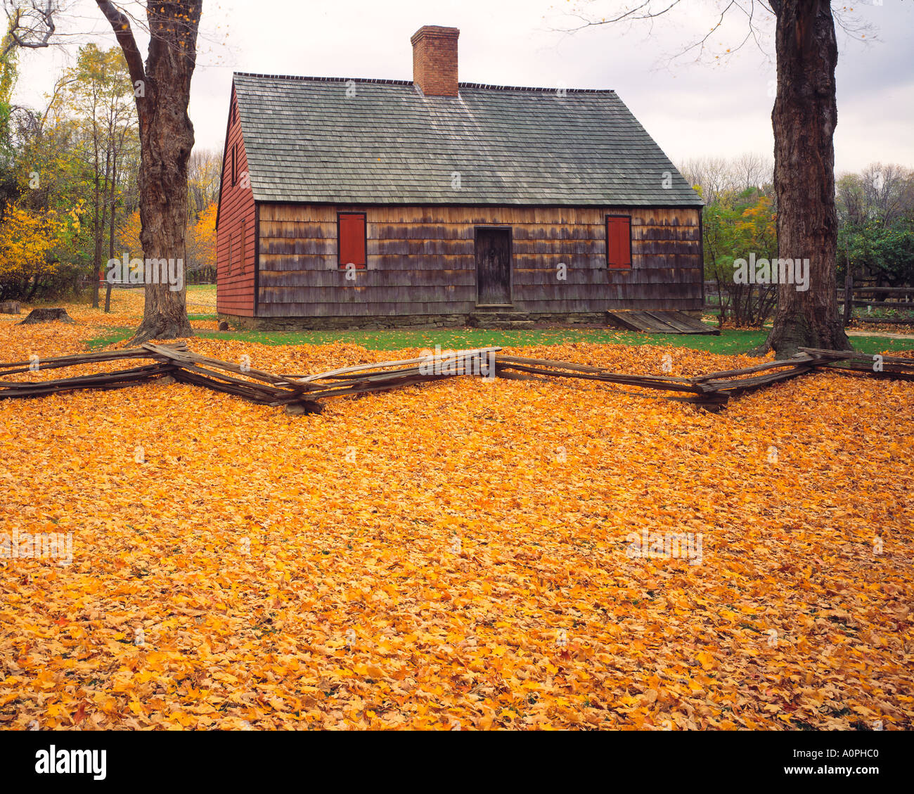 Historic Wick Farm in Jockey Hollow Morristown National Historic Park ...