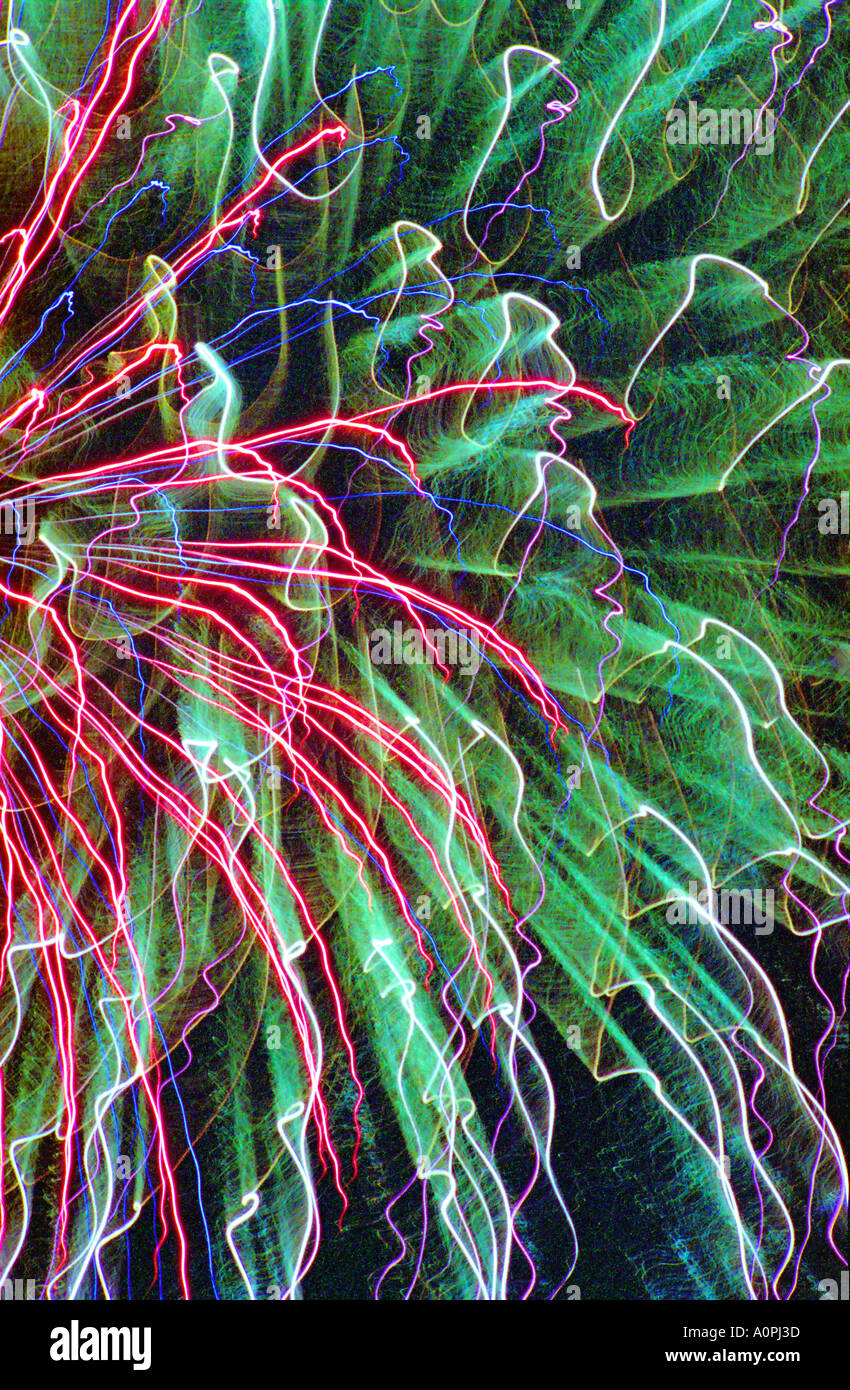 Technicolor firework display hi-res stock photography and images - Alamy