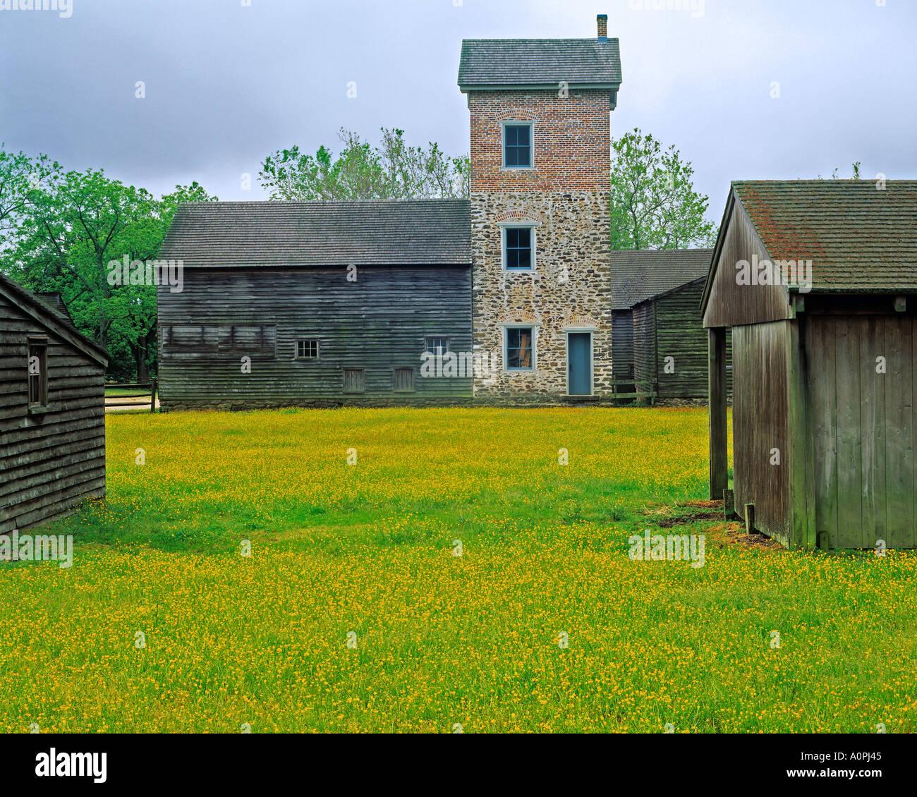 Barn at Historic Batsto Town Wharton State Forest Pine Barrens New ...