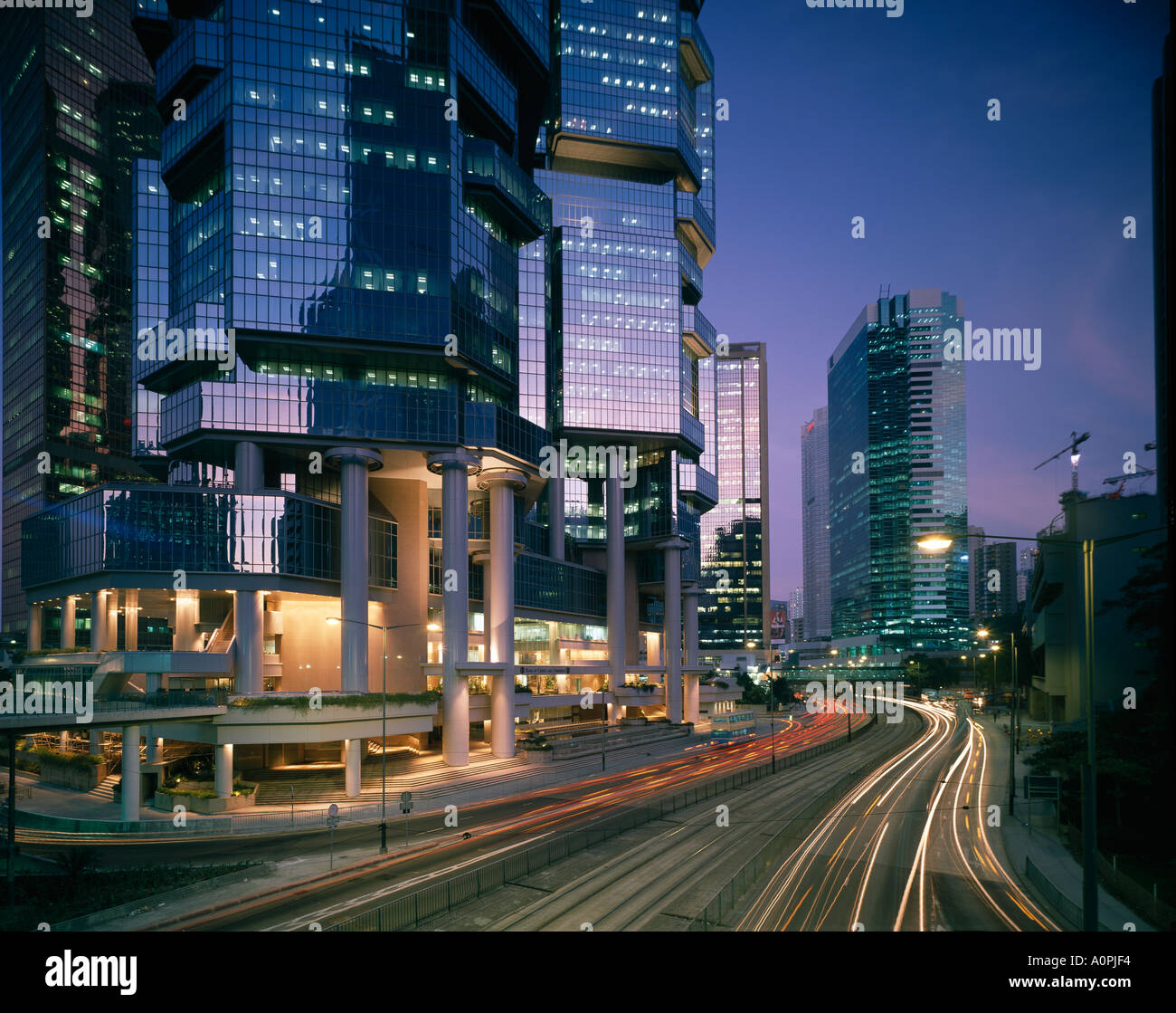 Lippo Centre, previously known as the Bond Centre, Hong Kong, 1986 ...