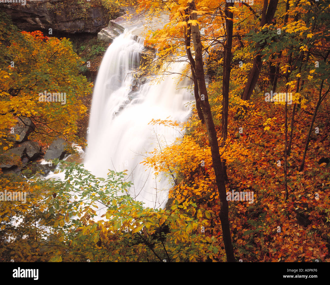 Brandywine Falls Cuyahoga Valley National Park Ohio Stock Photo - Alamy