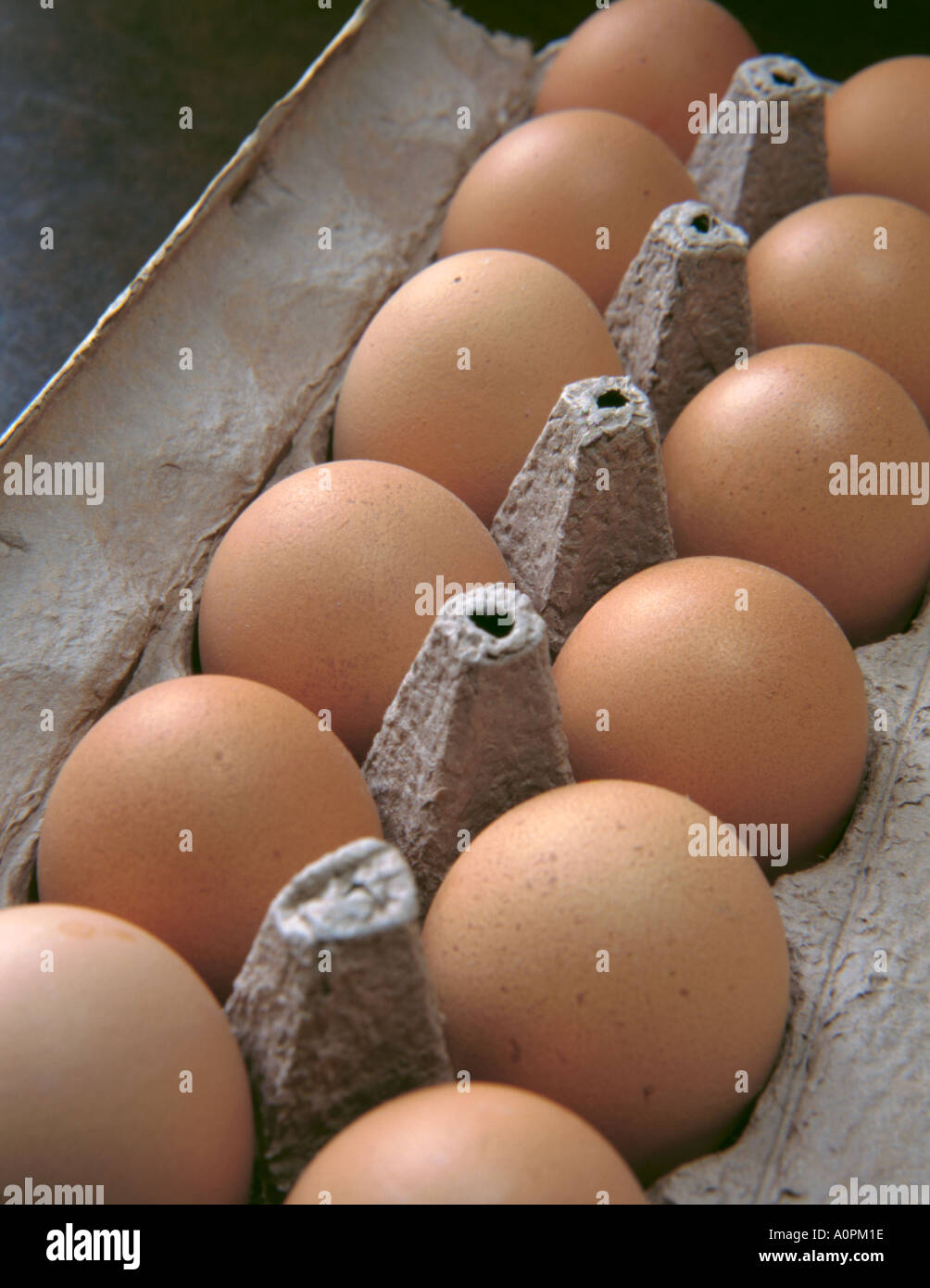 English organic eggs in a box hi-res stock photography and images - Alamy