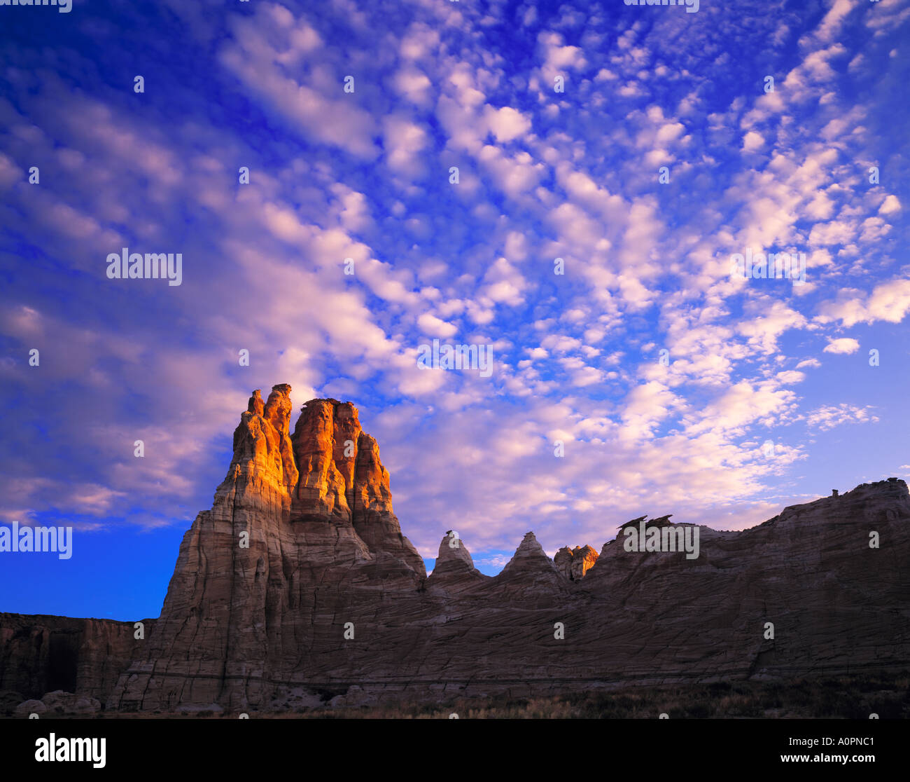 Morning Clouds at the White Rocks Grand Staircase Escalante National ...