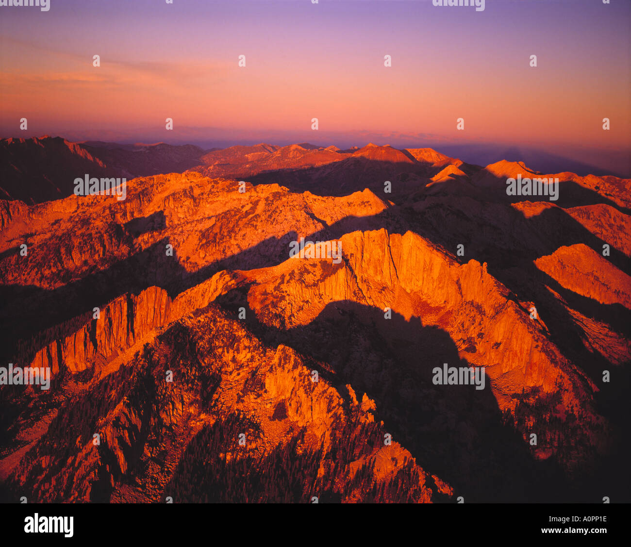 Wasatch mountains aerial hi-res stock photography and images - Alamy