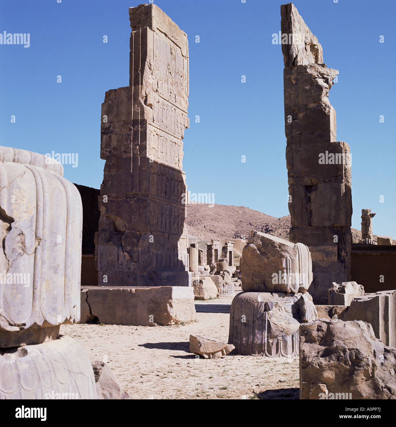 Persepolis UNESCO World Heritage Site Iran Middle East Stock Photo - Alamy
