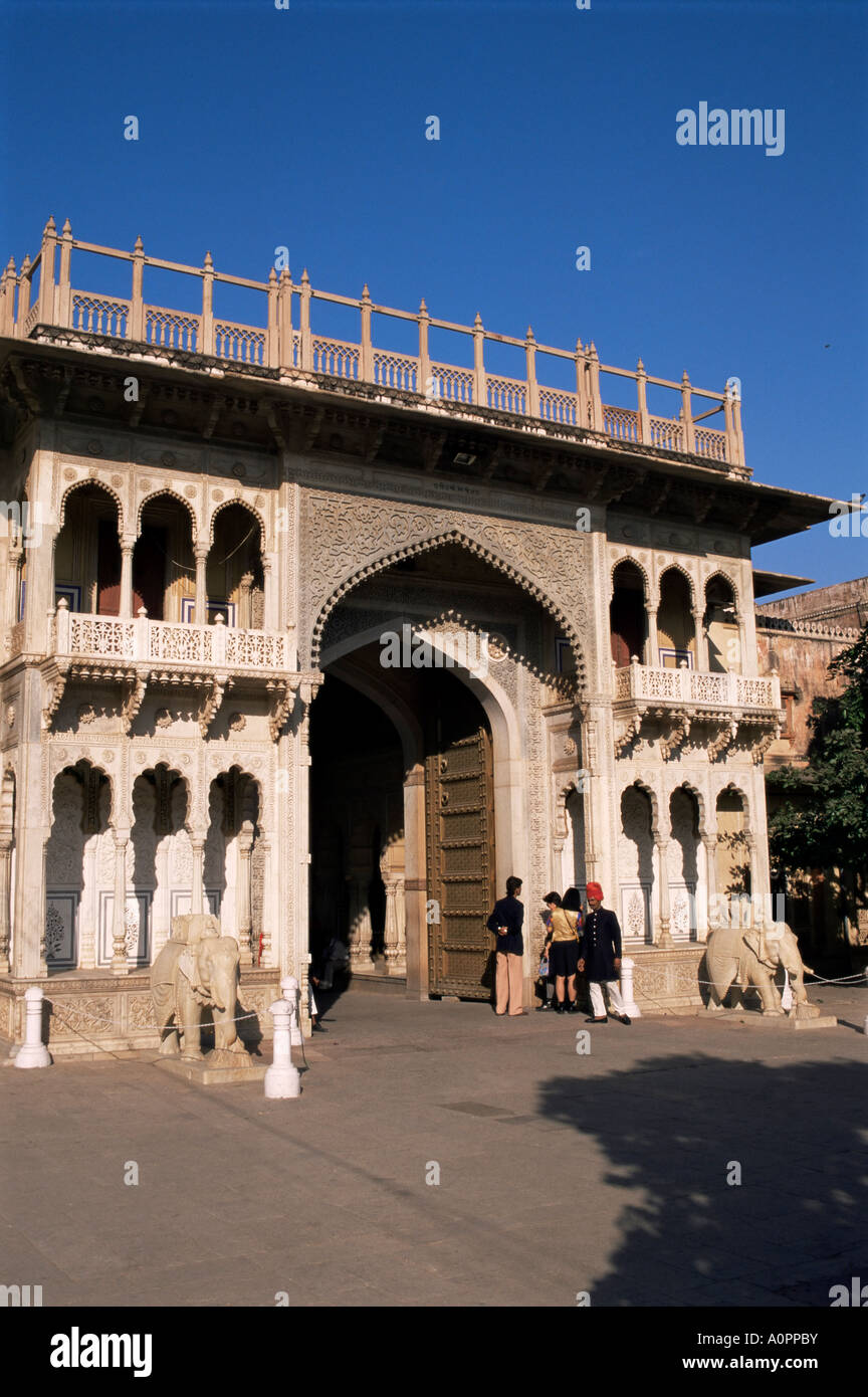 Gateway City Palace Jaipur Rajasthan state India Asia Stock Photo - Alamy