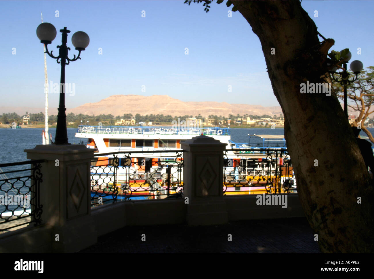 Corniche river nile luxor nile hi-res stock photography and images - Alamy