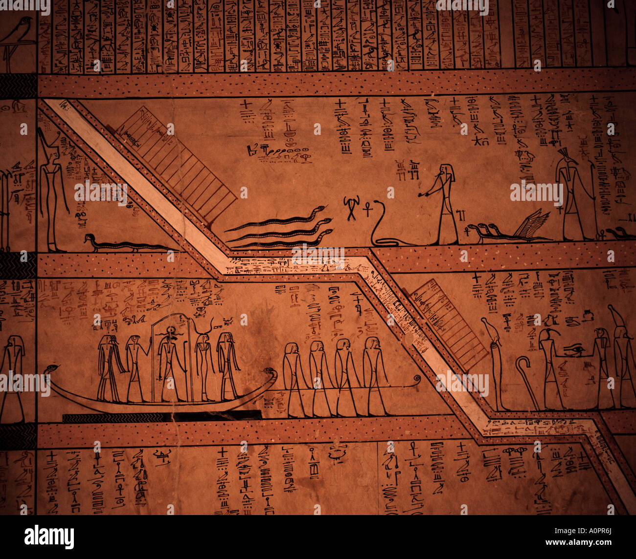 Interior of the tomb of Tuthmosis III Valley of the Kings Thebes UNESCO ...