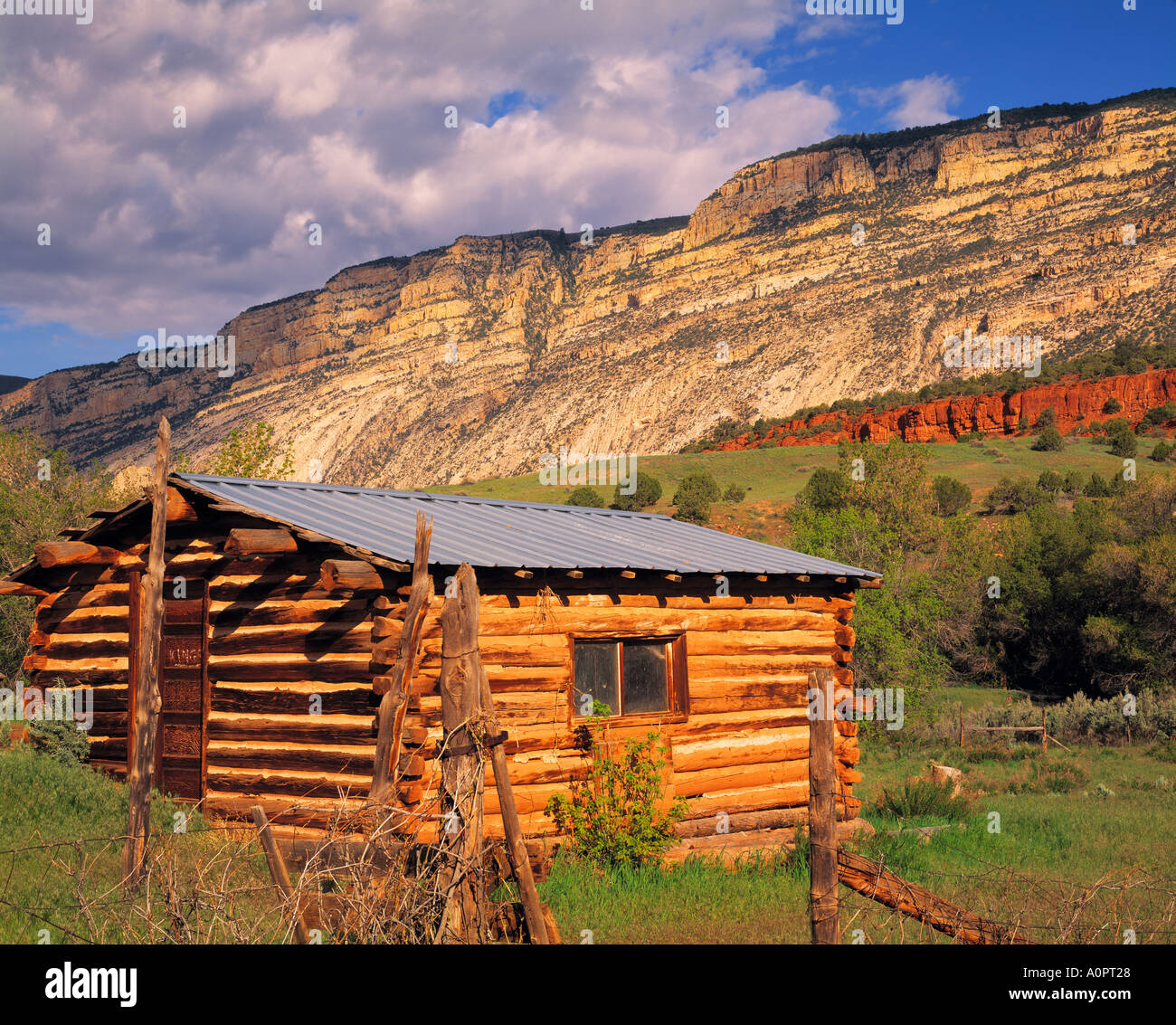Historic ranch Dinosaur National Monument Colorado Stock Photo - Alamy