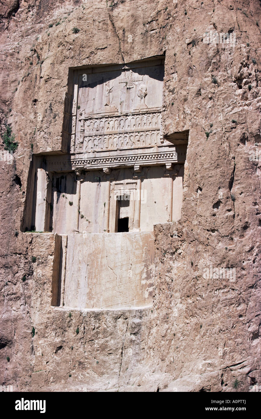 Tomb of Darius at Naqsh e Rustam Iran Middle East Stock Photo - Alamy