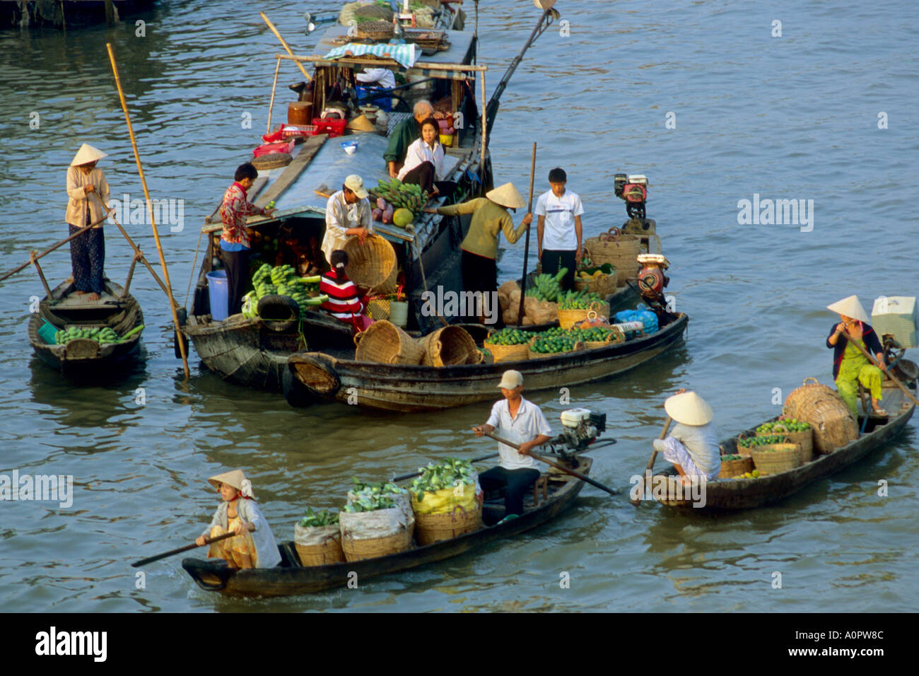 Vietnam Mekong Delta Stock Photo - Alamy