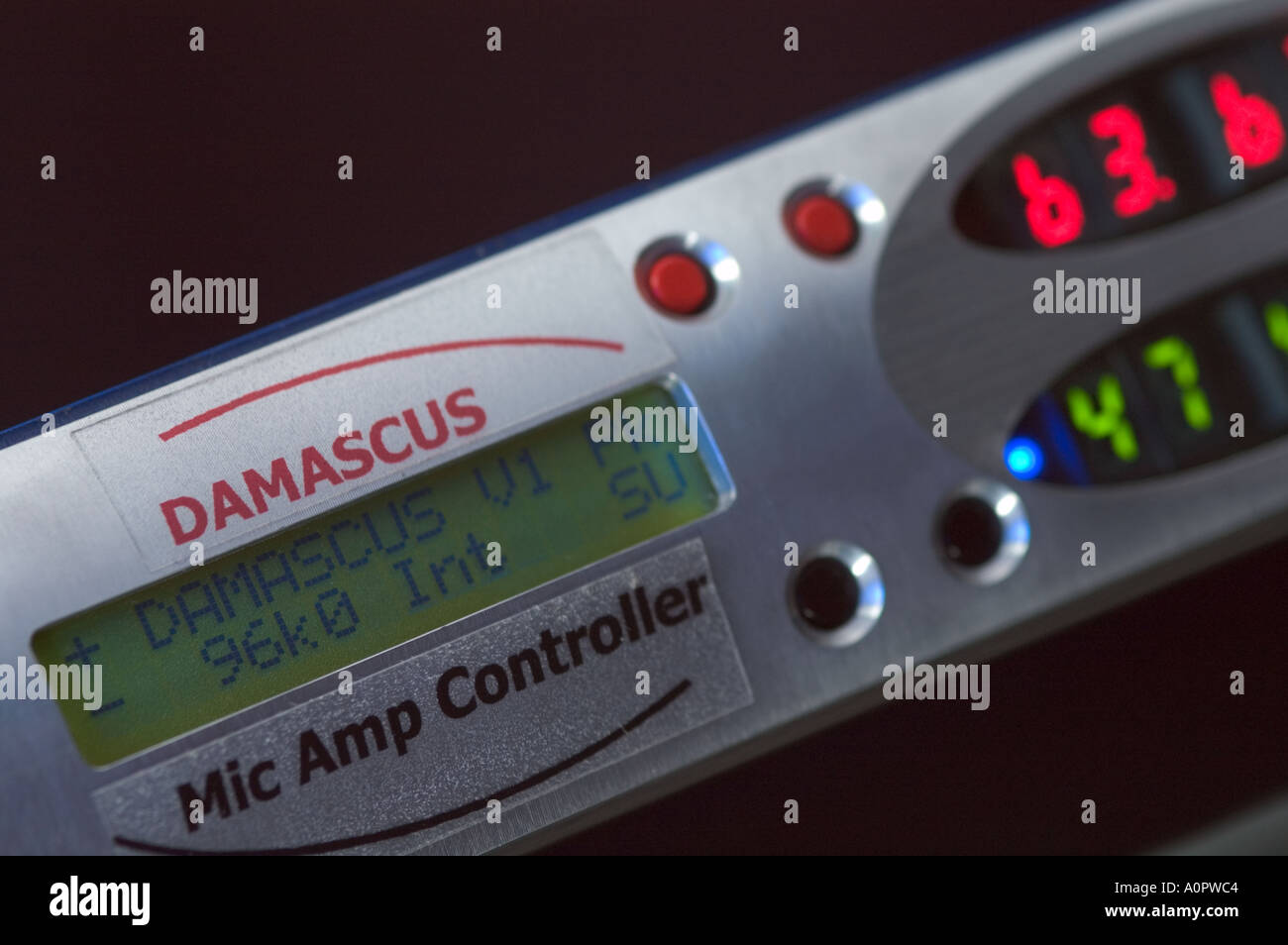 Mic Amp Controller Stock Photo - Alamy