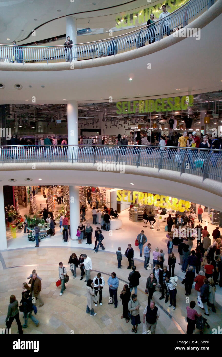 Selfridges building Bull Ring Centre Birmingham Midlands England United ...