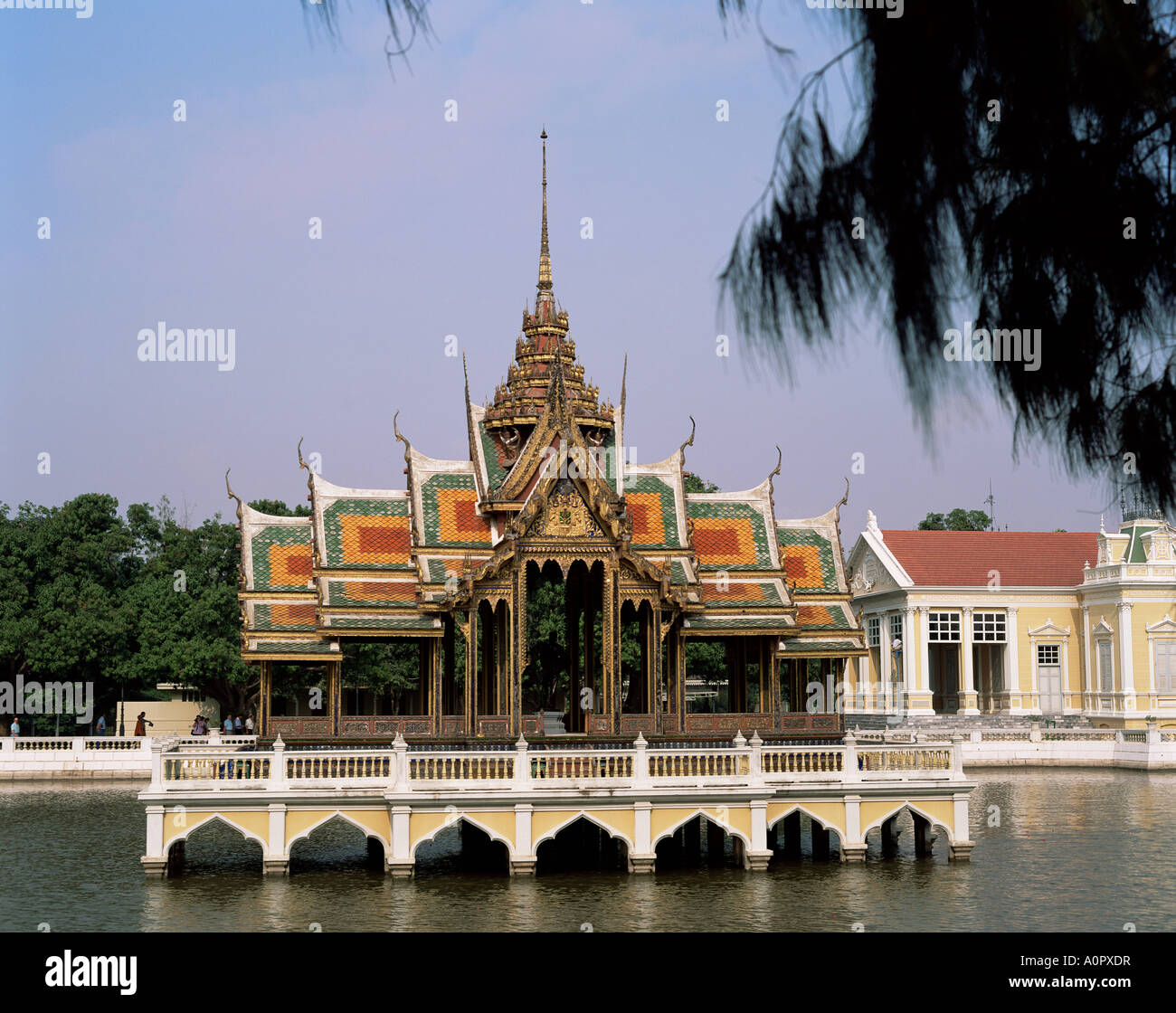 Royal summer palace Bang Pa In Thailand Southeast Asia Asia Stock Photo ...