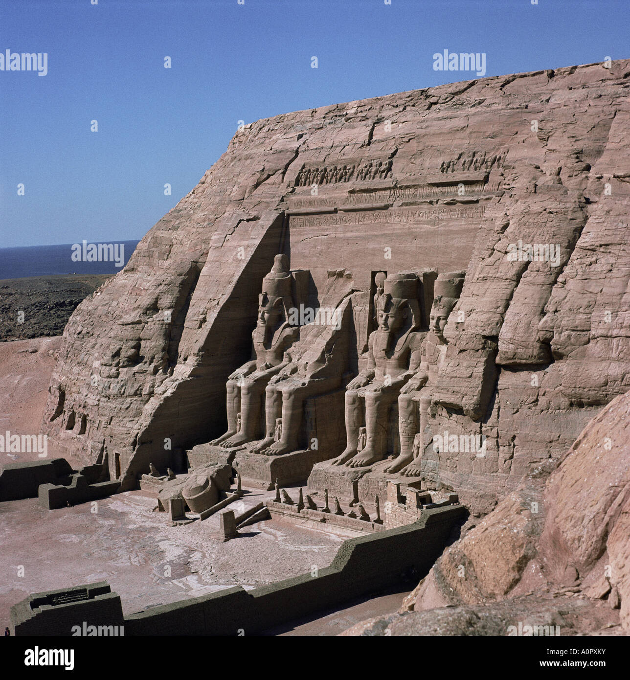 Temple of Re Herakte built for Ramses II Abu Simbel UNESCO World ...