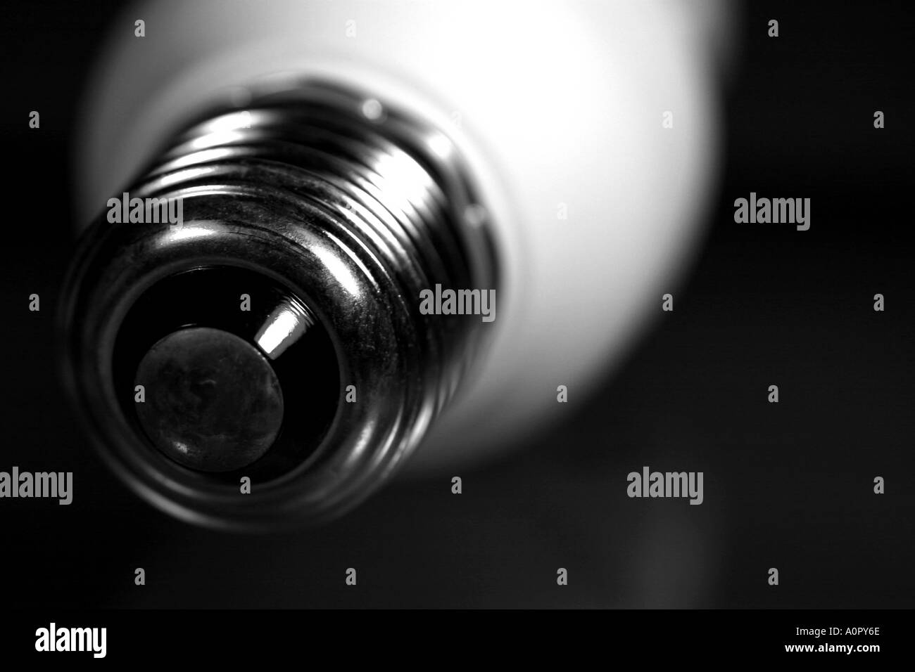 Light Bulb Black and White Stock Photo - Alamy