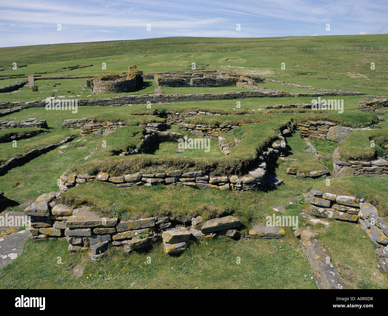 Pictish Norse settlement at Brough of Birsay Mainland Orkneys Scotland ...