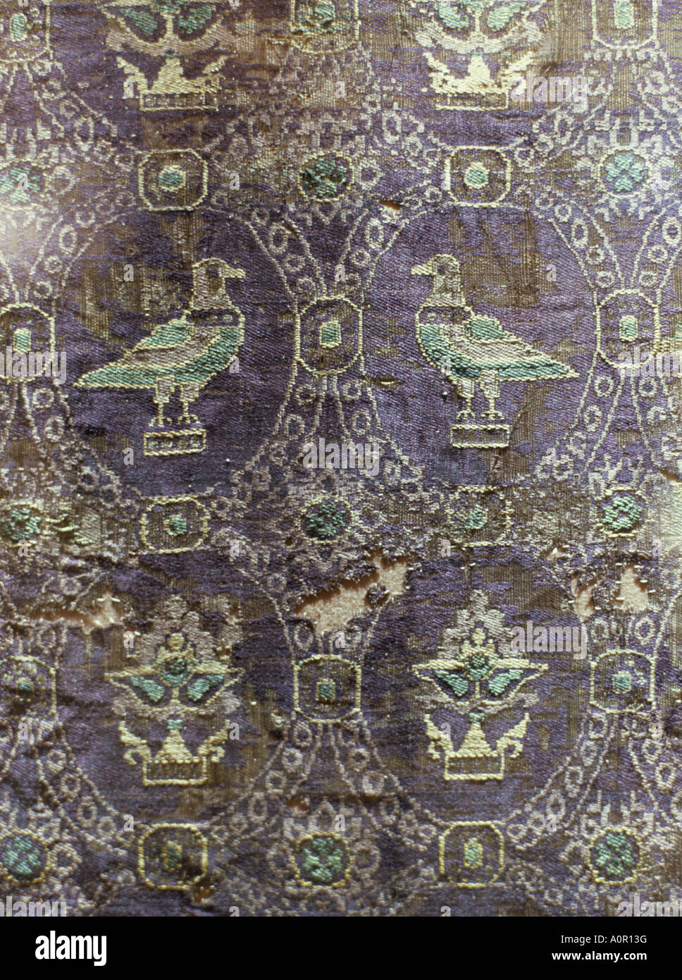 Byzantine silk textiles dating from 10th century Treasury of Ste Foy ...