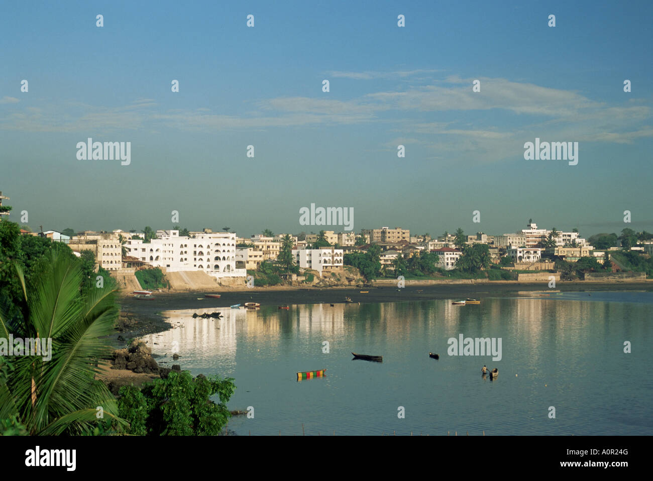 Waterfront Mombasa Kenya East Africa Africa Stock Photo - Alamy