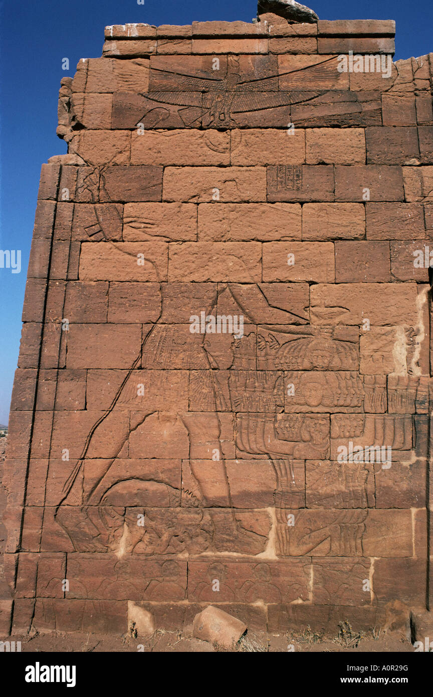 Lion temple naga sudan africa hi-res stock photography and images - Alamy