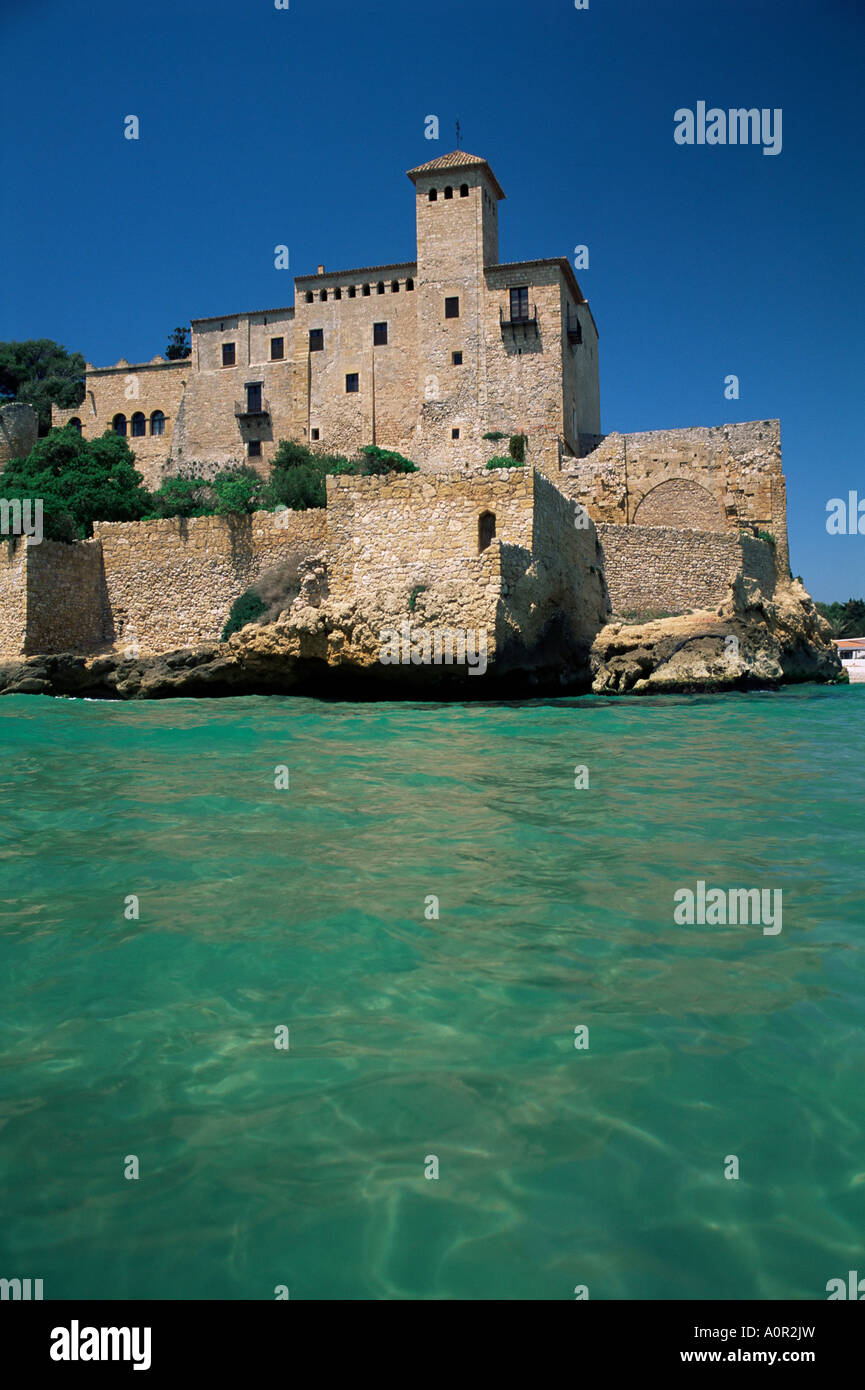 Tamarit castle Tarragona Costa Dorada Catalonia Spain Europe Stock ...