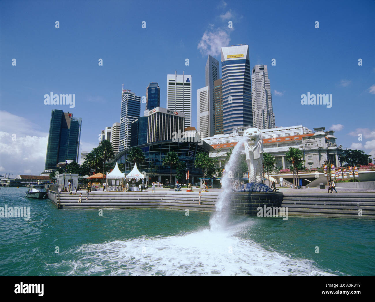new Merlion Park Stock Photo - Alamy