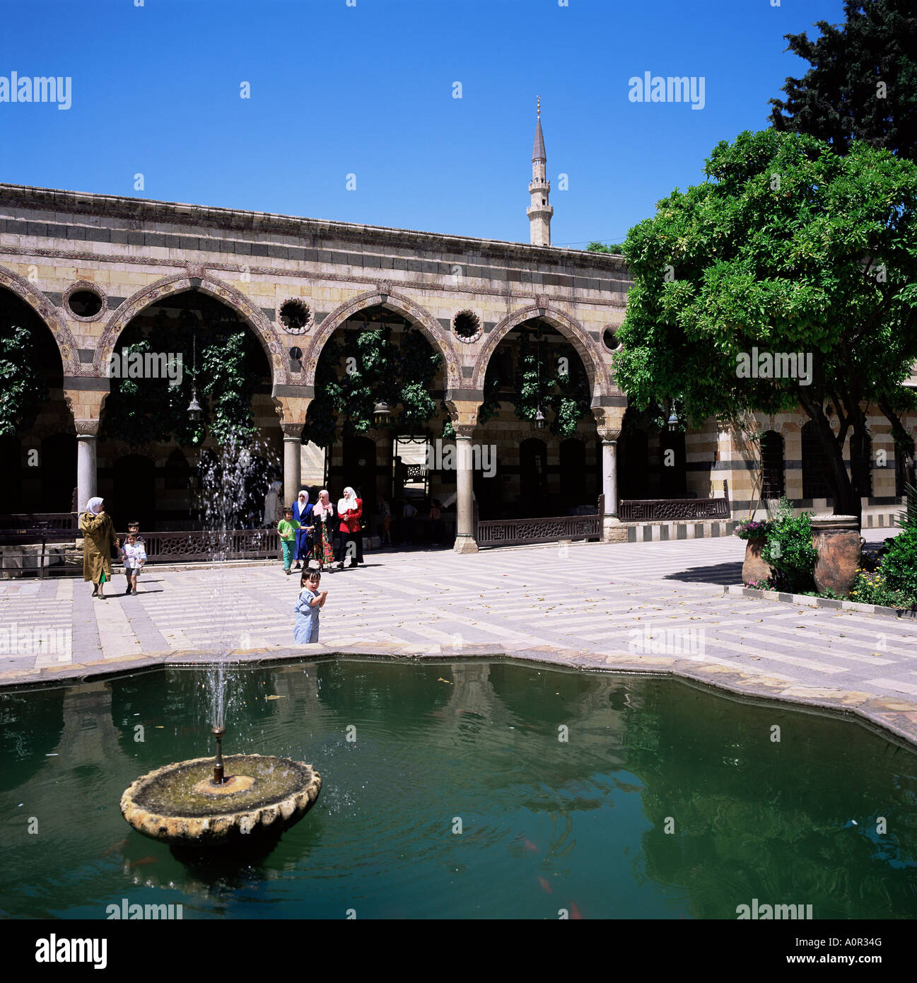 Azem Palace built by As ad Pacha el Azem in 1749 Damascus Syria Middle ...