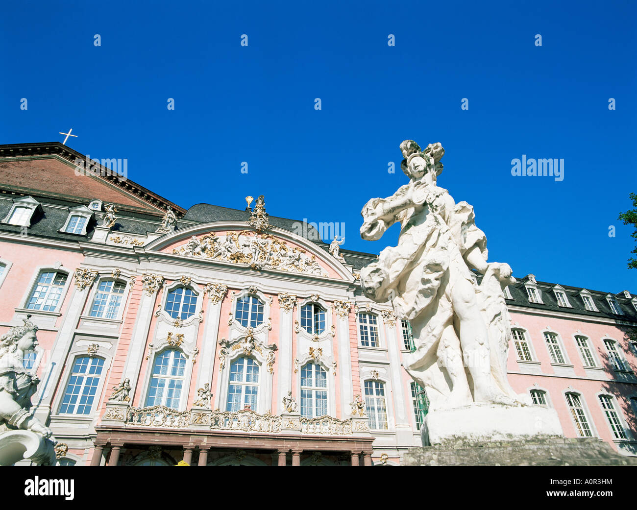 Kurfurstliches Palace Trier Rheinland Pfalz Germany Europe Stock Photo ...