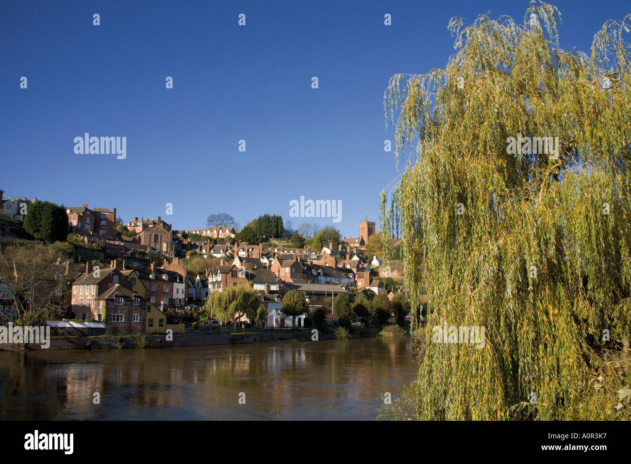 Bridgenorth town with river hi-res stock photography and images - Alamy