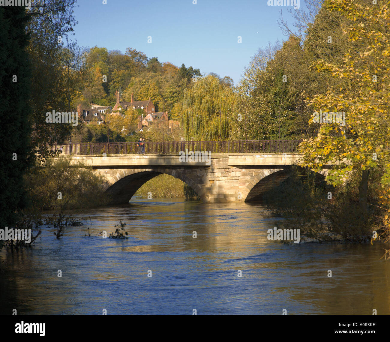 Bridgenorth town with river hi-res stock photography and images - Alamy