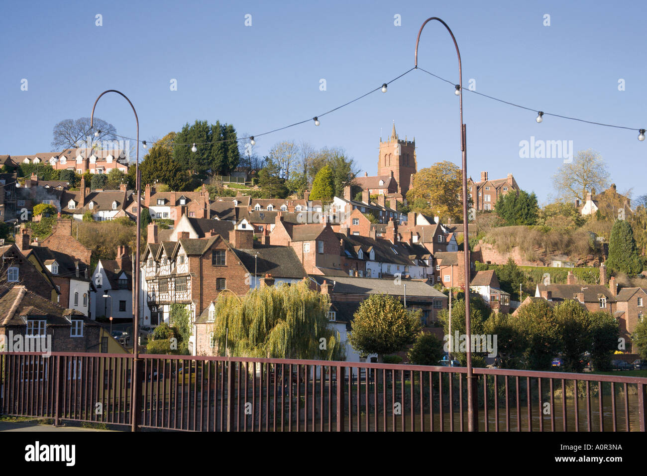 Bridgenorth town with river hi-res stock photography and images - Alamy