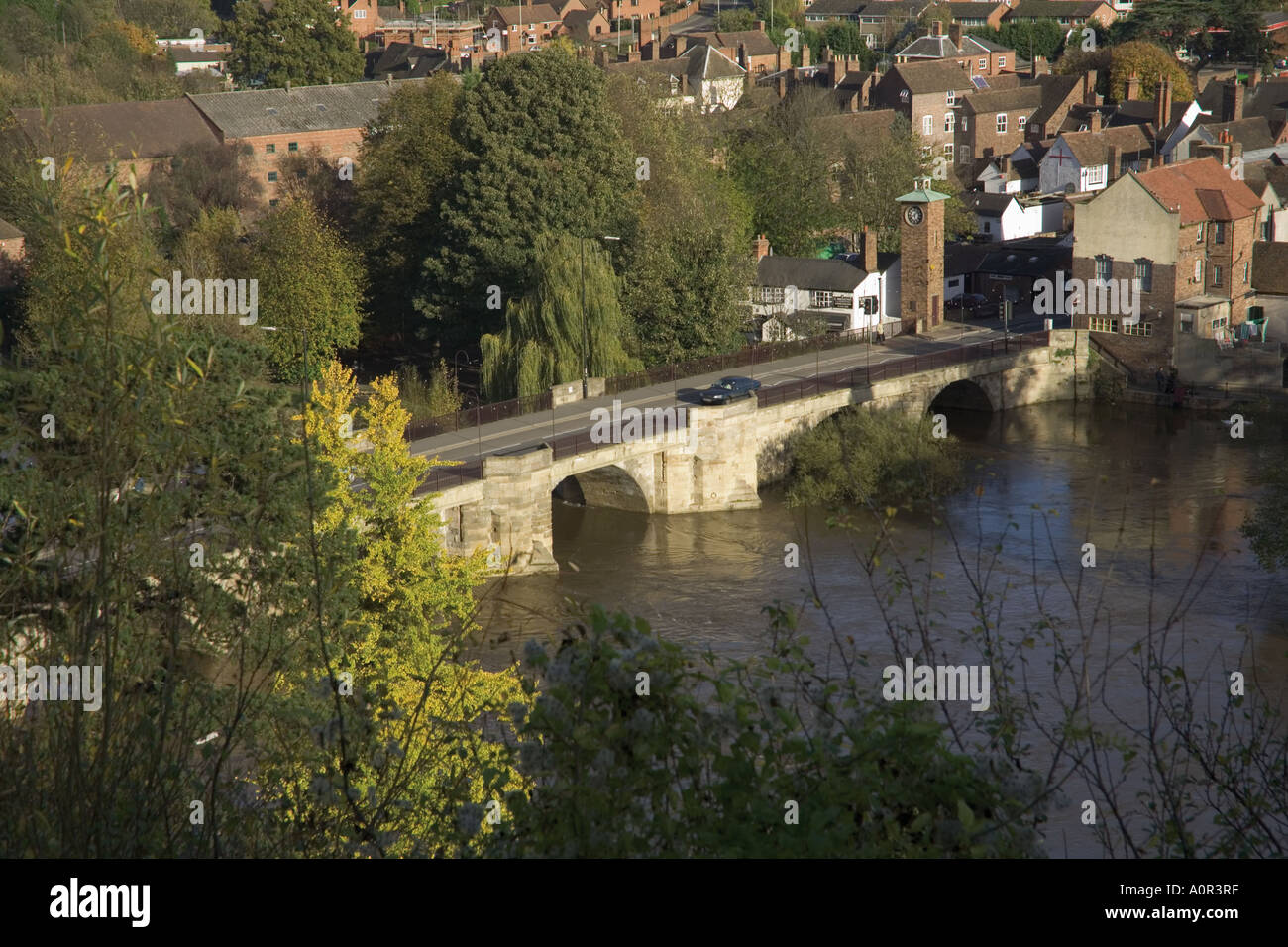 views from the promenade walk around the high upper town bridgnorth ...