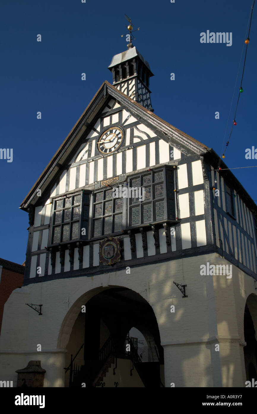 Historic Town Hall Market Bridgnorth High Resolution Stock Photography ...