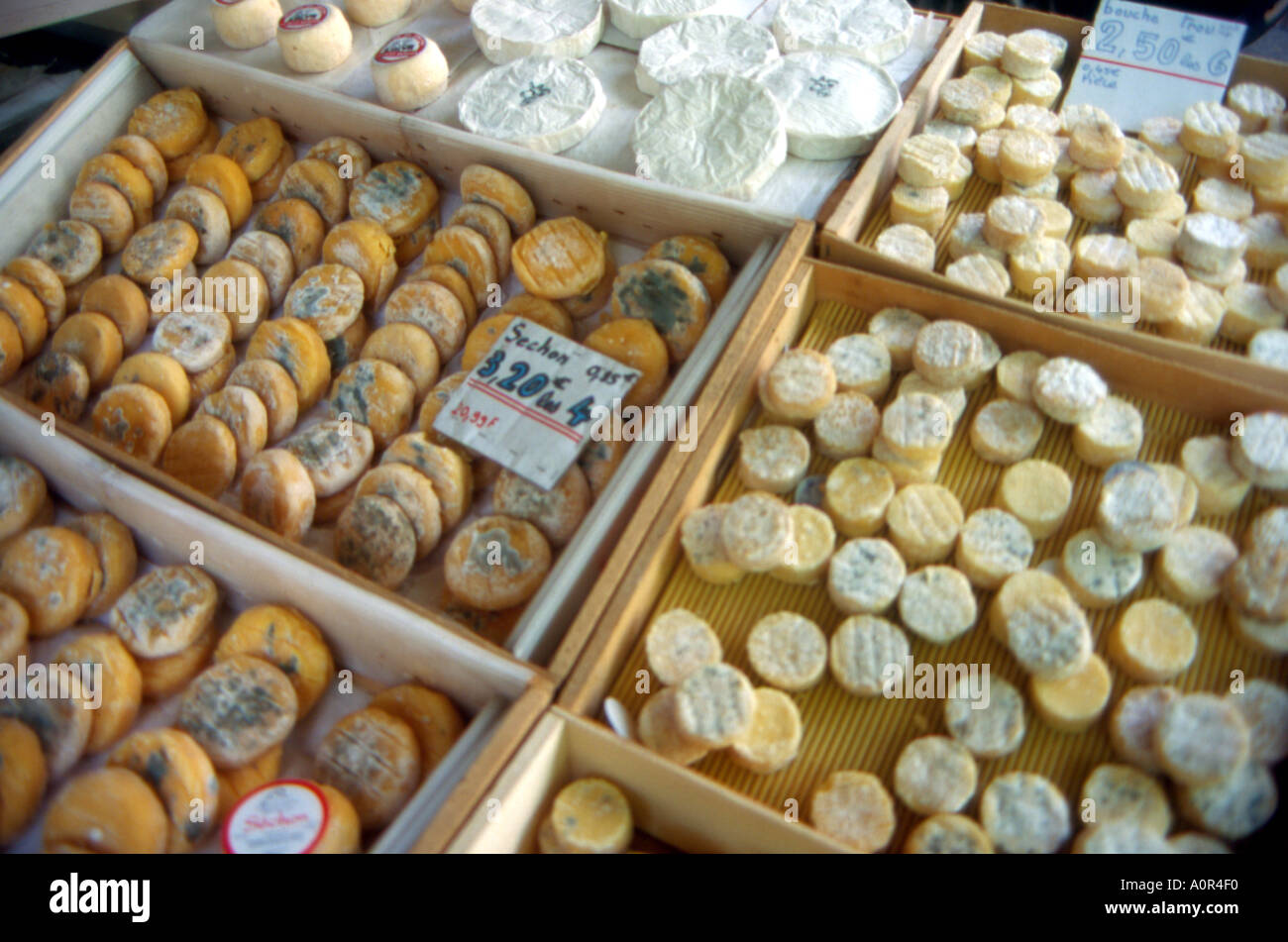 Lyon market cheese hi-res stock photography and images - Alamy