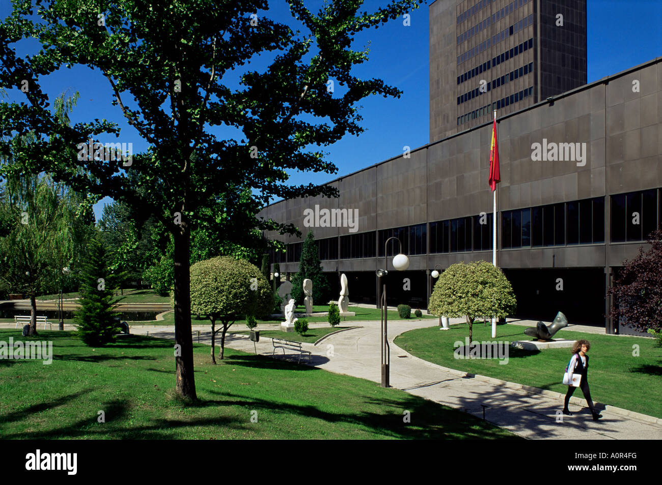 Museum of Spanish Contemporary Art Madrid Spain Europe Stock Photo - Alamy