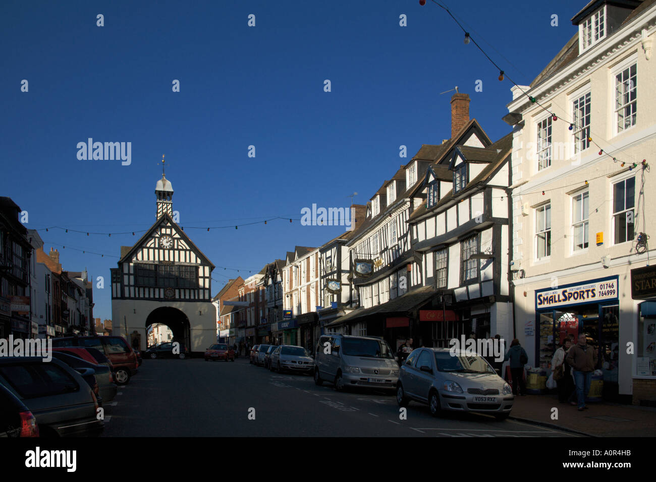 upper town bridgnorth bridgenorth shropshire the midlands england ...
