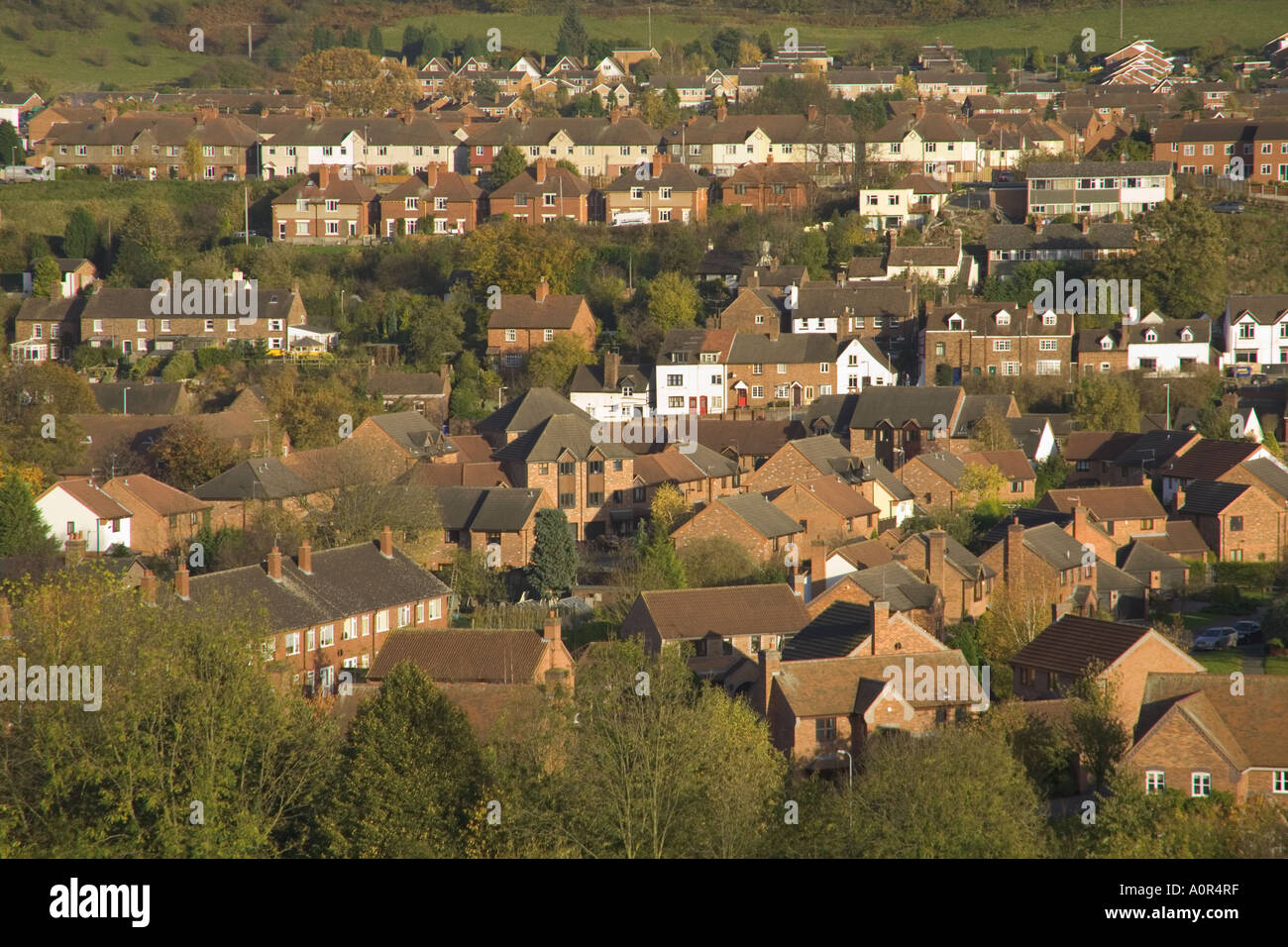 upper town bridgnorth bridgenorth shropshire the midlands england ...