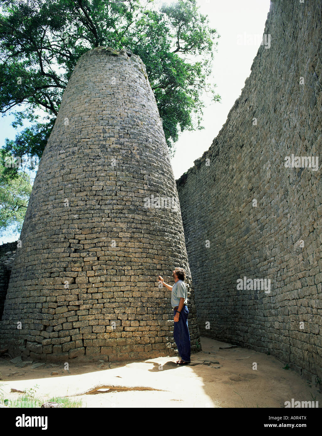 Great Zimbabwe UNESCO World Heritage Site Zimbabwe Africa Stock Photo ...
