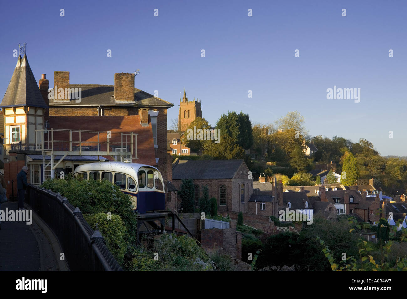 Bridgenorth cliff railway hi-res stock photography and images - Alamy