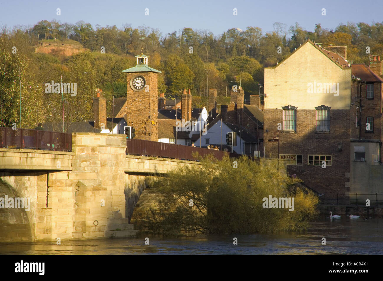 Bridgenorth town with river hi-res stock photography and images - Alamy